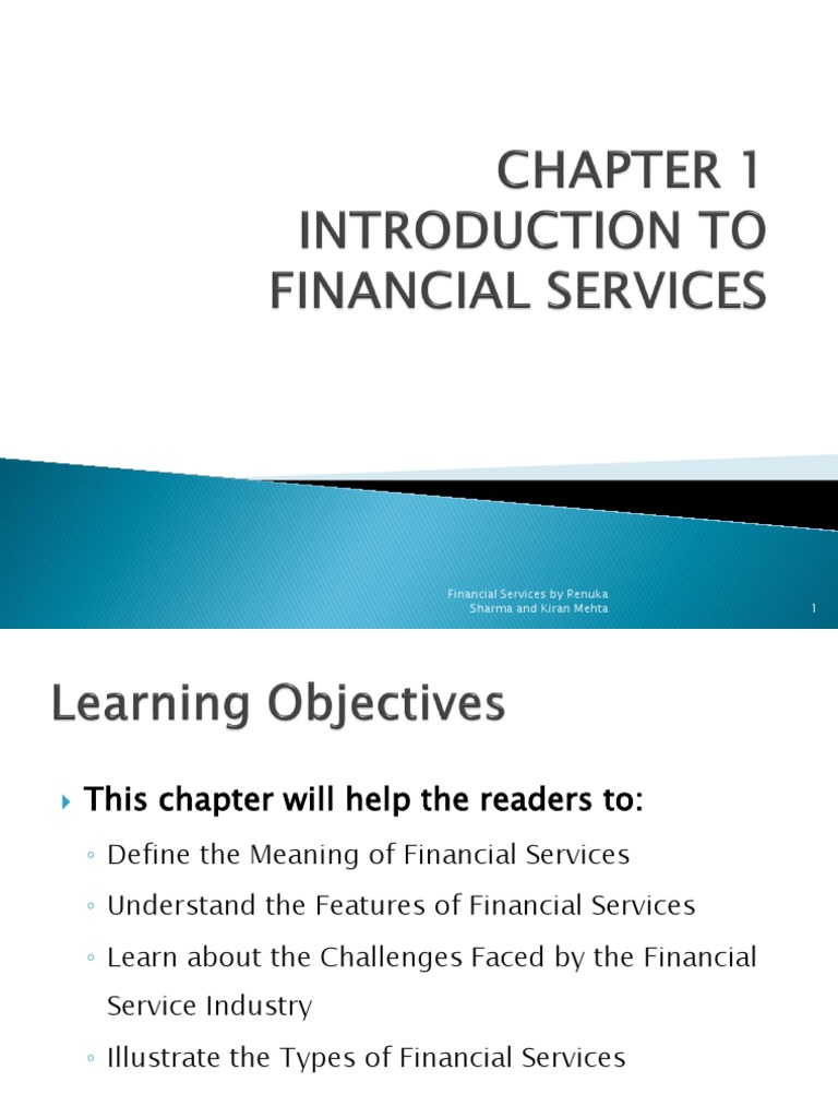 An Overview of the Financial Services Industry: Features, Types, and ...