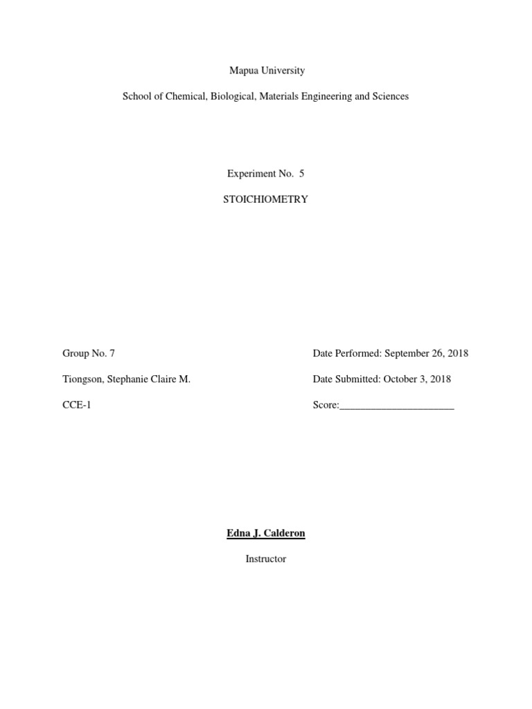 Experiment No5 | PDF