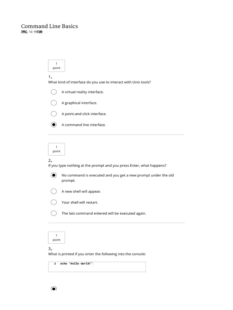 Mastering the Command Line: An In-Depth Review of Common Commands and Directory Navigation | PDF ...