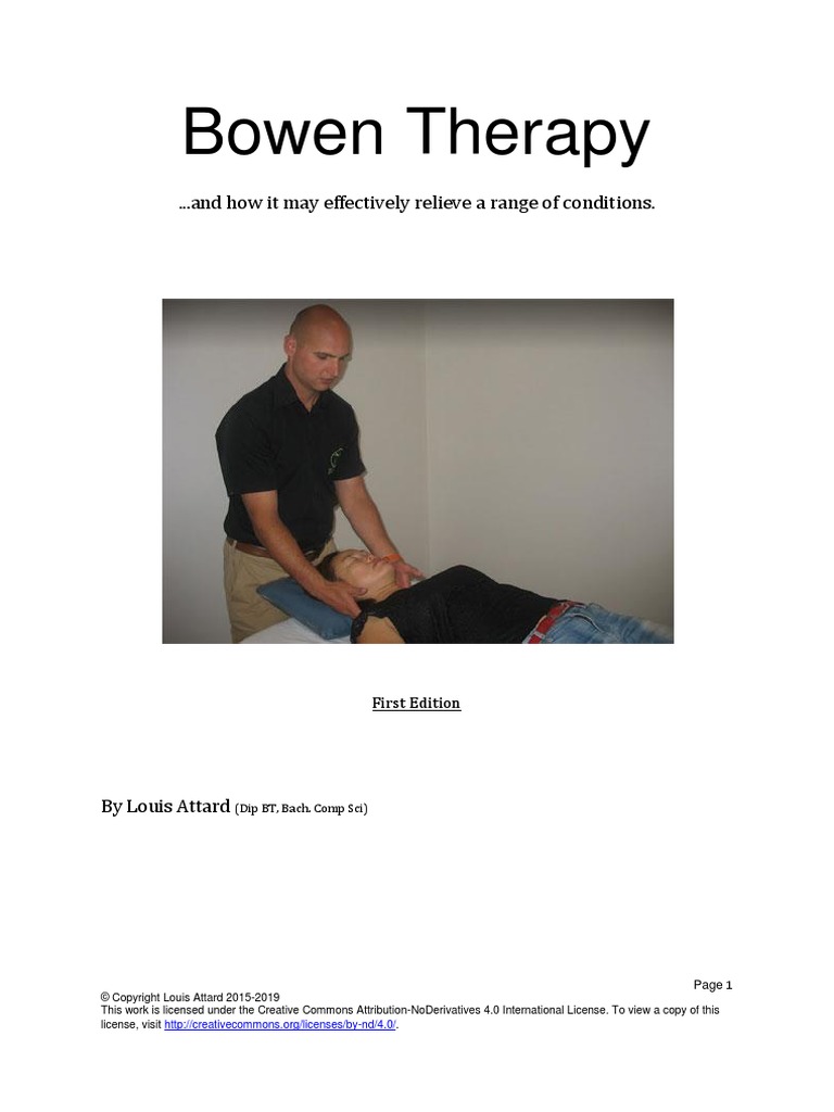 Bowen Therapy and How It May Effectively Relieve A Range of Conditions ...