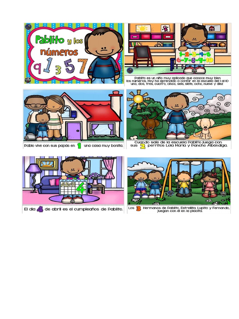 Cuento de Números | PDF