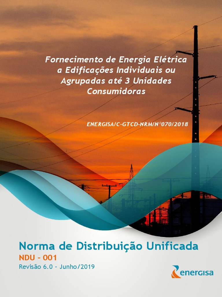 Norma NDU-001: Padrões de Entrada Energisa | PDF | Distribuição de ...