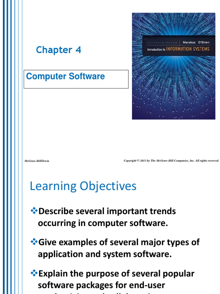 CH 04 Computer Software | PDF | Operating System | Computer Program