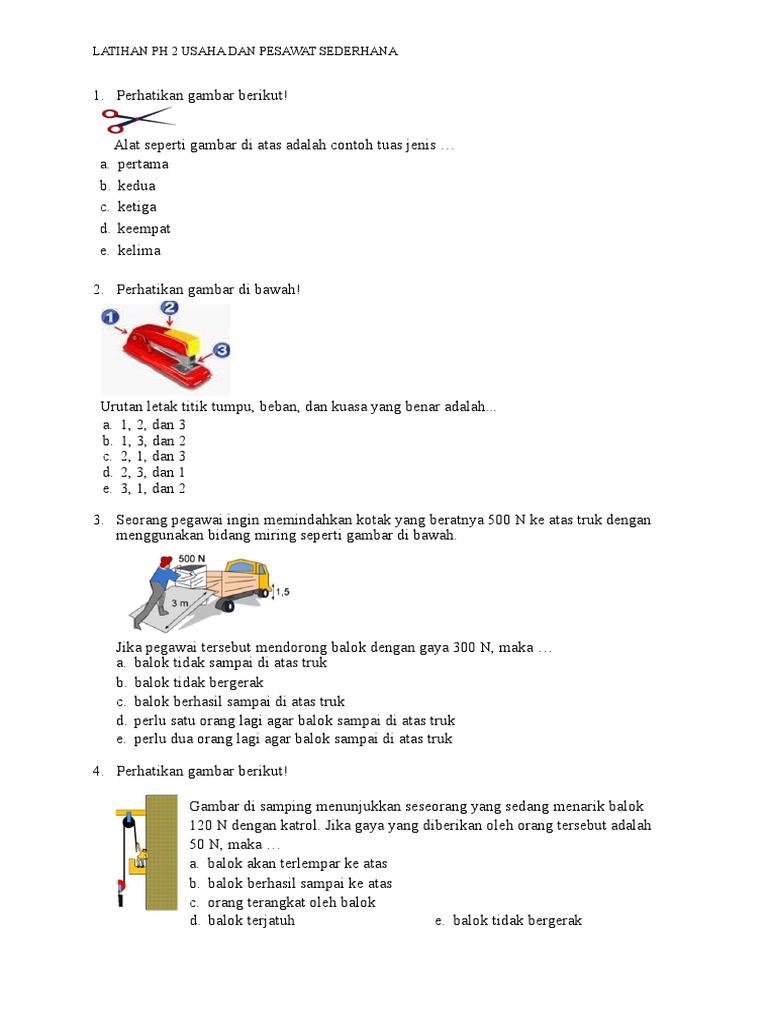 Latihan 2 PH Ipa 2 | PDF