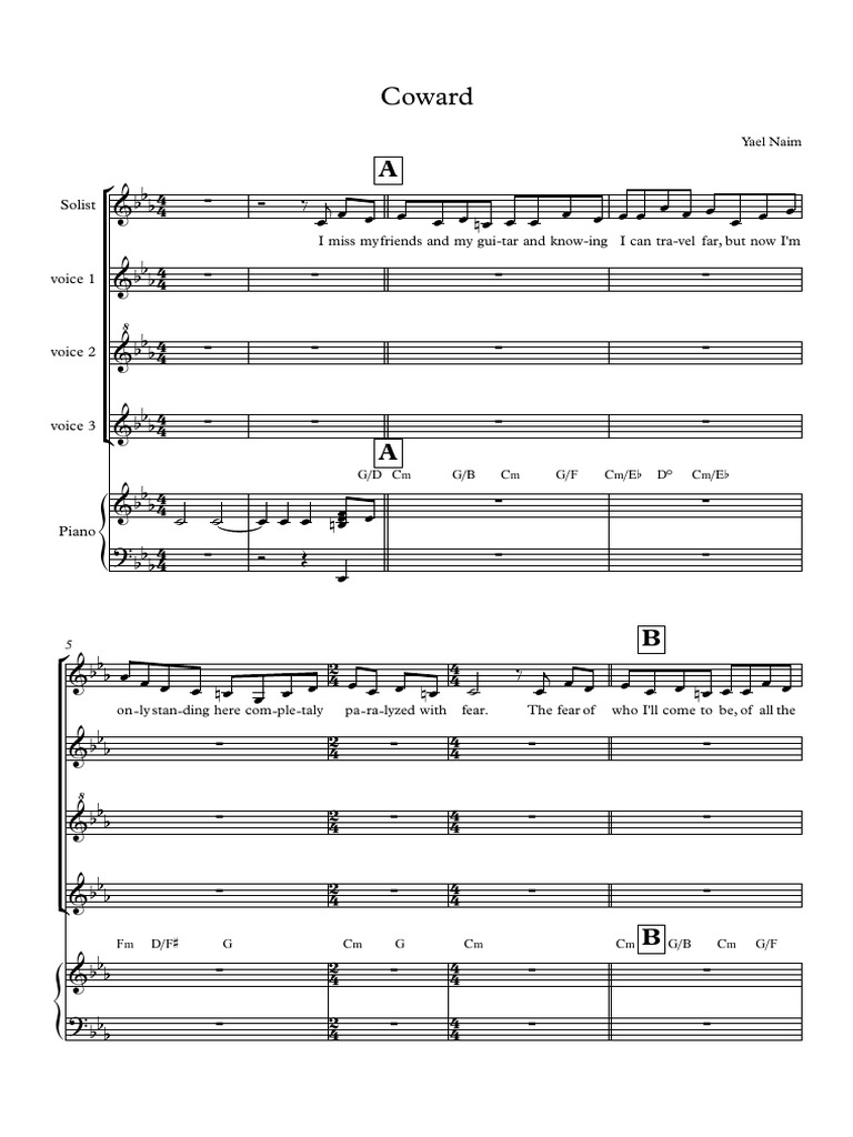 Coward - Score and Parts | PDF