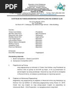 Halimbawa NG Agenda | PDF