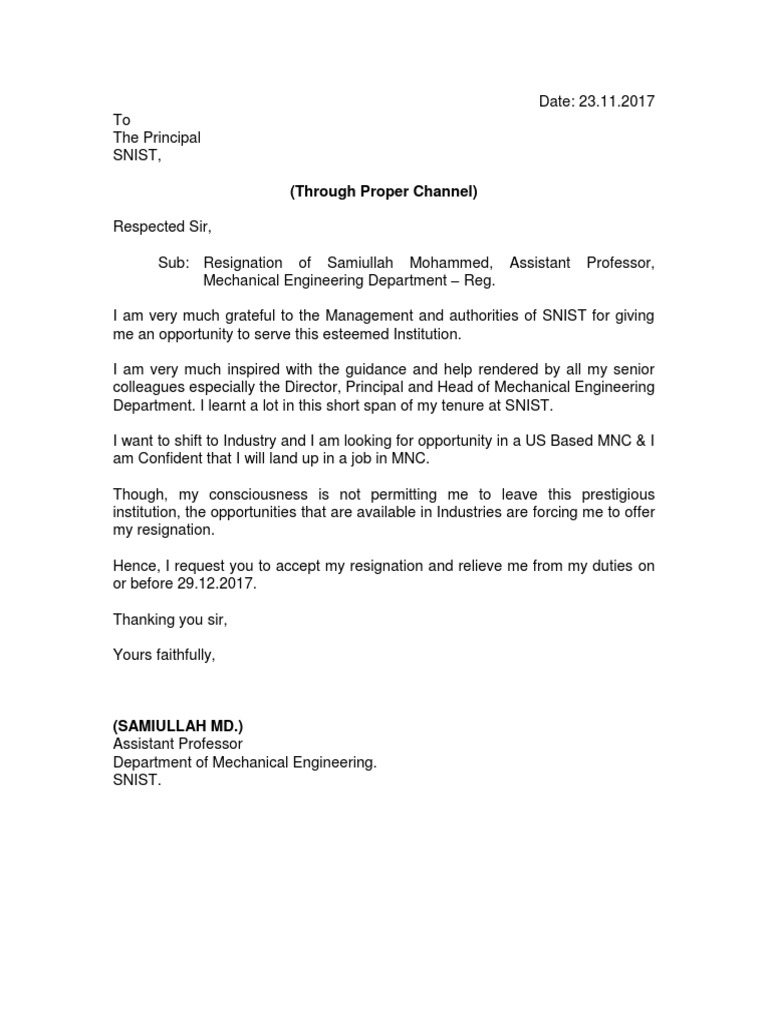 Through Proper Channel | PDF