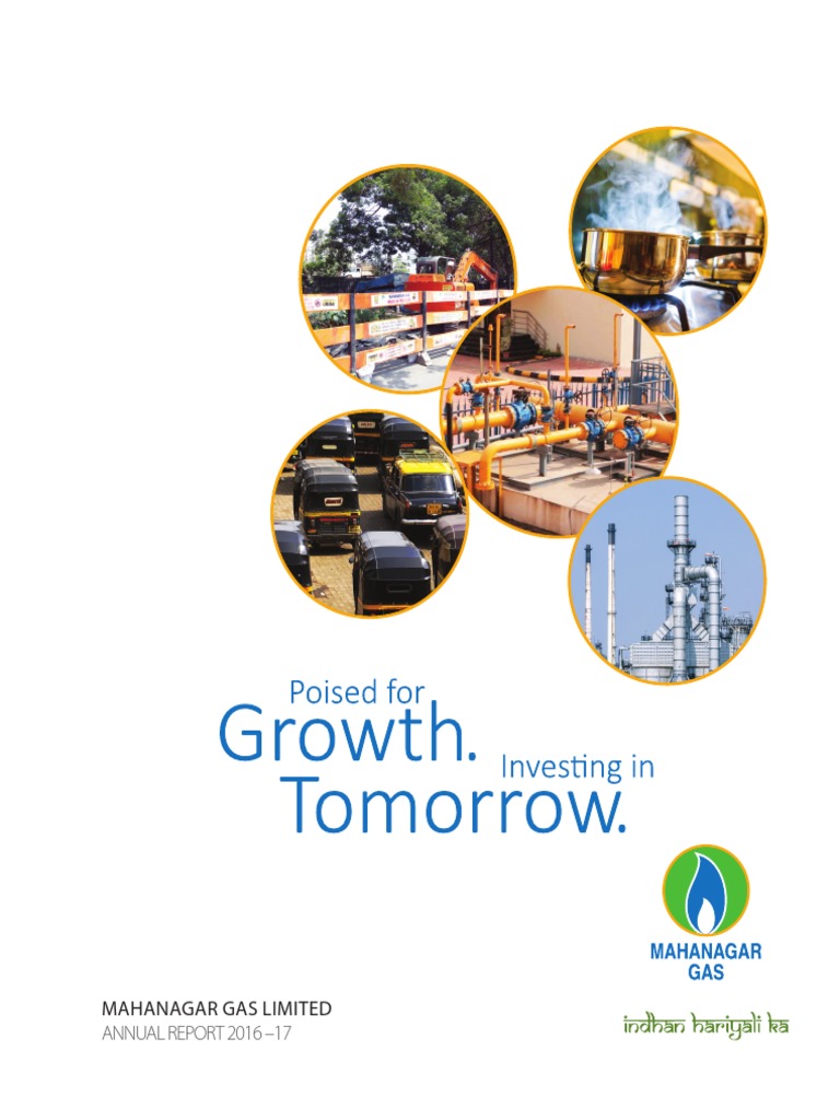 Mahanagar Gas Annual Report 2016-17 | PDF | Natural Gas | Economies