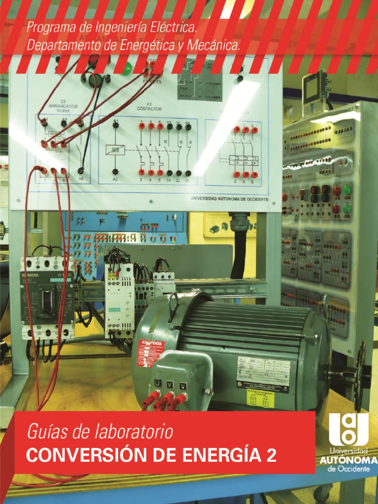 Guía de Laboratorio Maquinas Electricas 2 | PDF | Generador eléctrico | Motor eléctrico