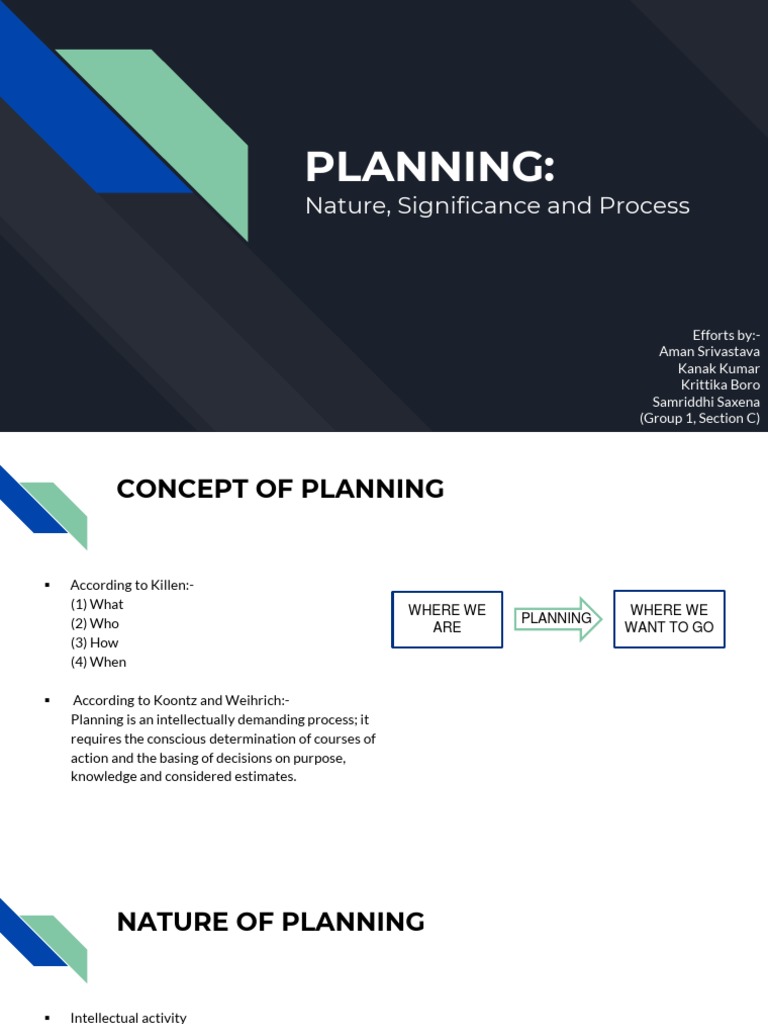 Planning (Mpa Presentation) | PDF | Planning | Forecasting