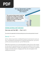 NEC Junction and Pull Box Sizing Guide | PDF | Electric Power | Electricity