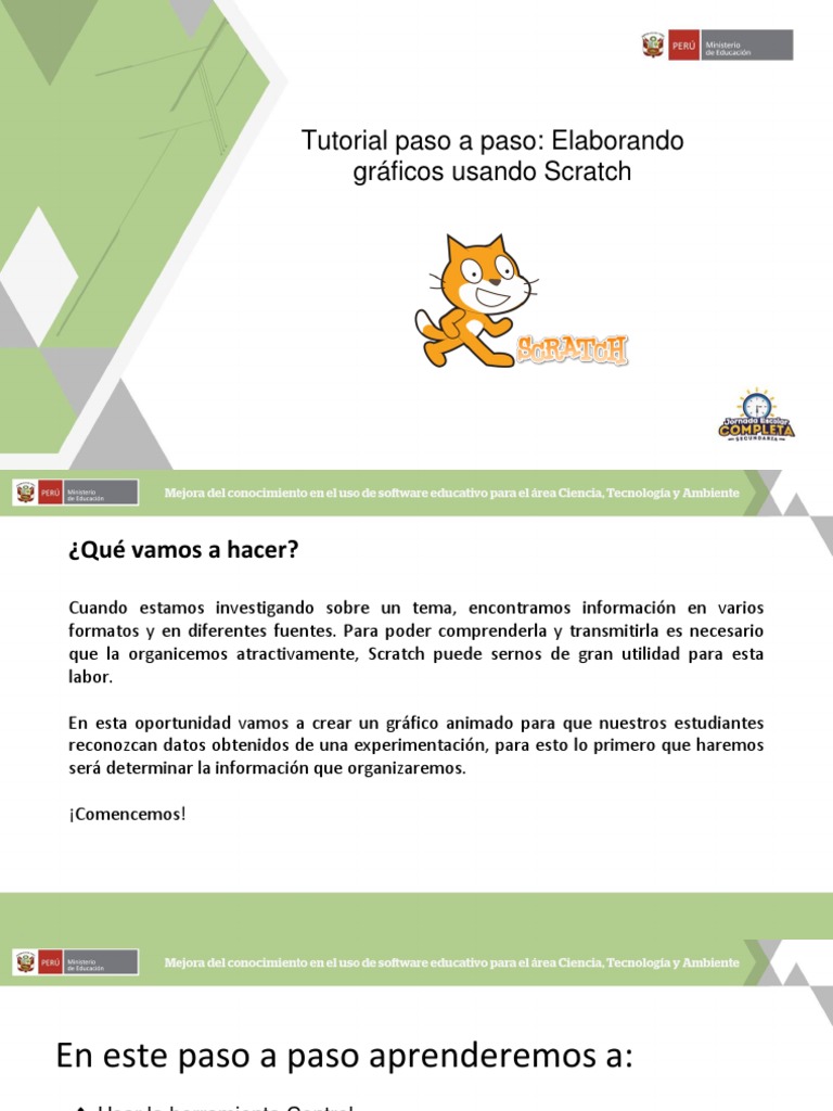 Tutorial de Scratch | PDF | Scratch (lenguaje de programación) | Point ...