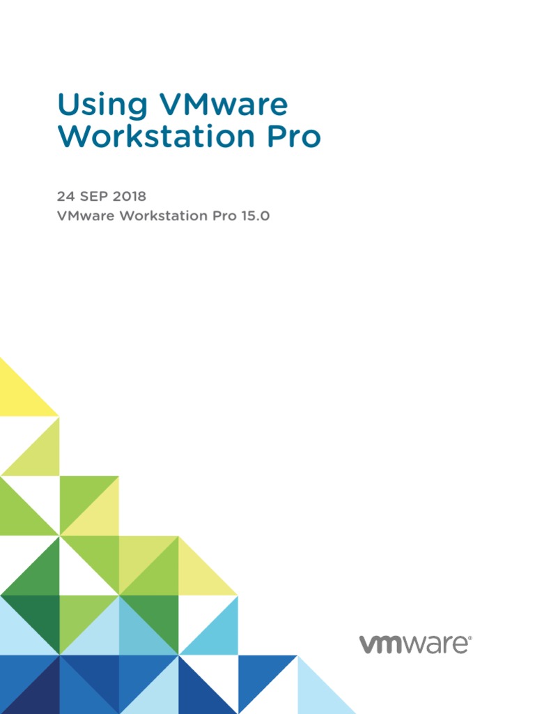 Workstation Pro 15 User Guide PDF | PDF | Usb | V Mware