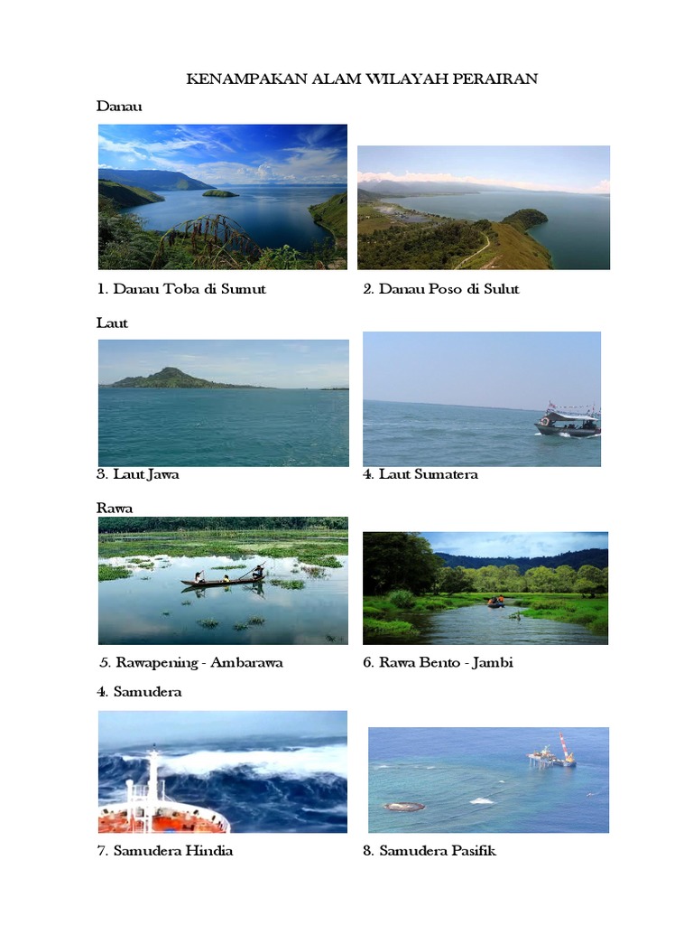 Kenampakan Alam Wilayah Perairan 2 | PDF