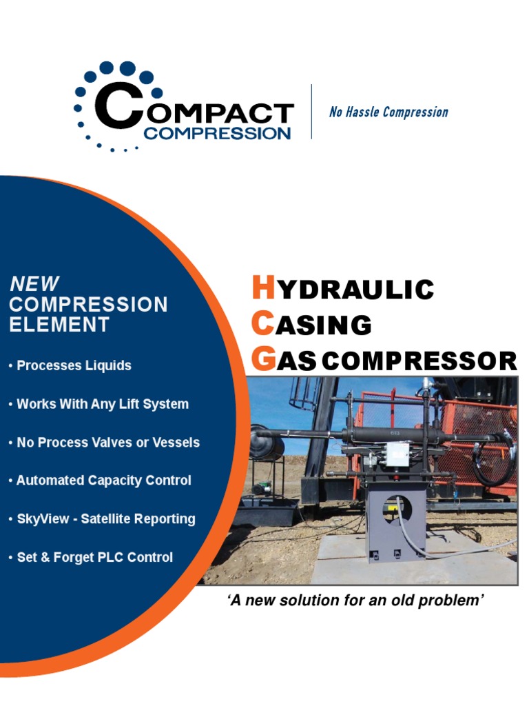 New portable gas compressor optimizes casing gas production | PDF ...