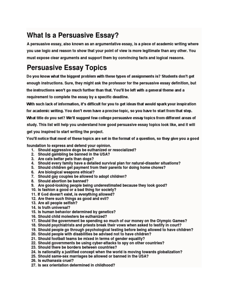 How to Write a Persuasive Essay: A Step-by-Step Guide to Creating a ...