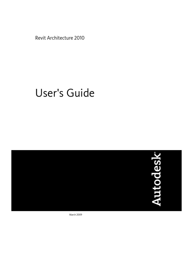 Revit Architecture 2010 PDF | PDF | Auto Cad | Autodesk