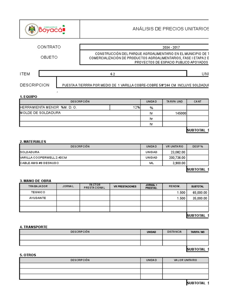 Formato Apu Tunja para Revicion | PDF | Business