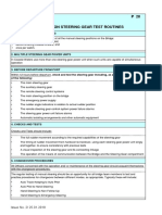 Regulation 26 - Steering Gear: Testing and Drills | PDF | Rudder | Steering