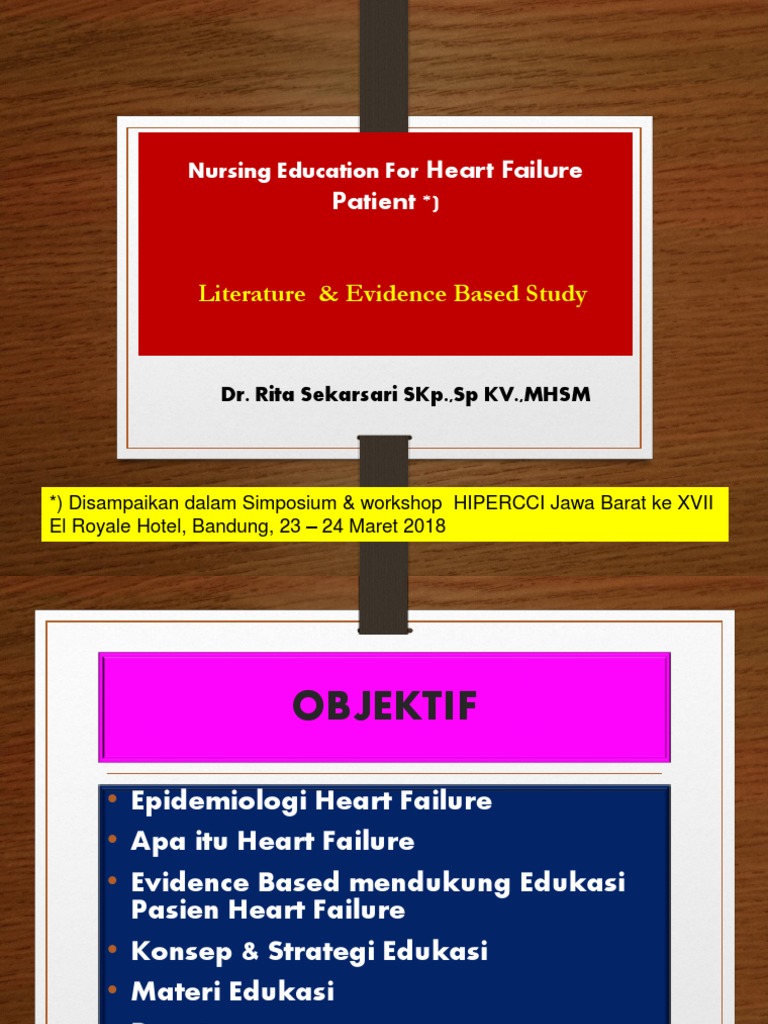 Heart Failure HIPERCCI Rita 2019-Baru | PDF | Heart Failure | Clinical ...