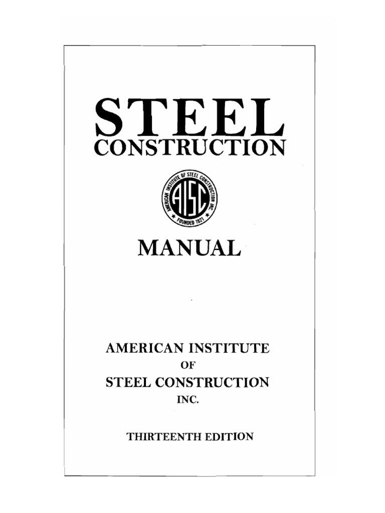 Steel Construction | PDF
