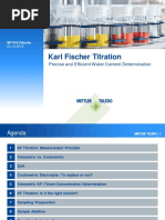 Karl Fischer Titration Methods Overview | PDF | Titration | Chemistry