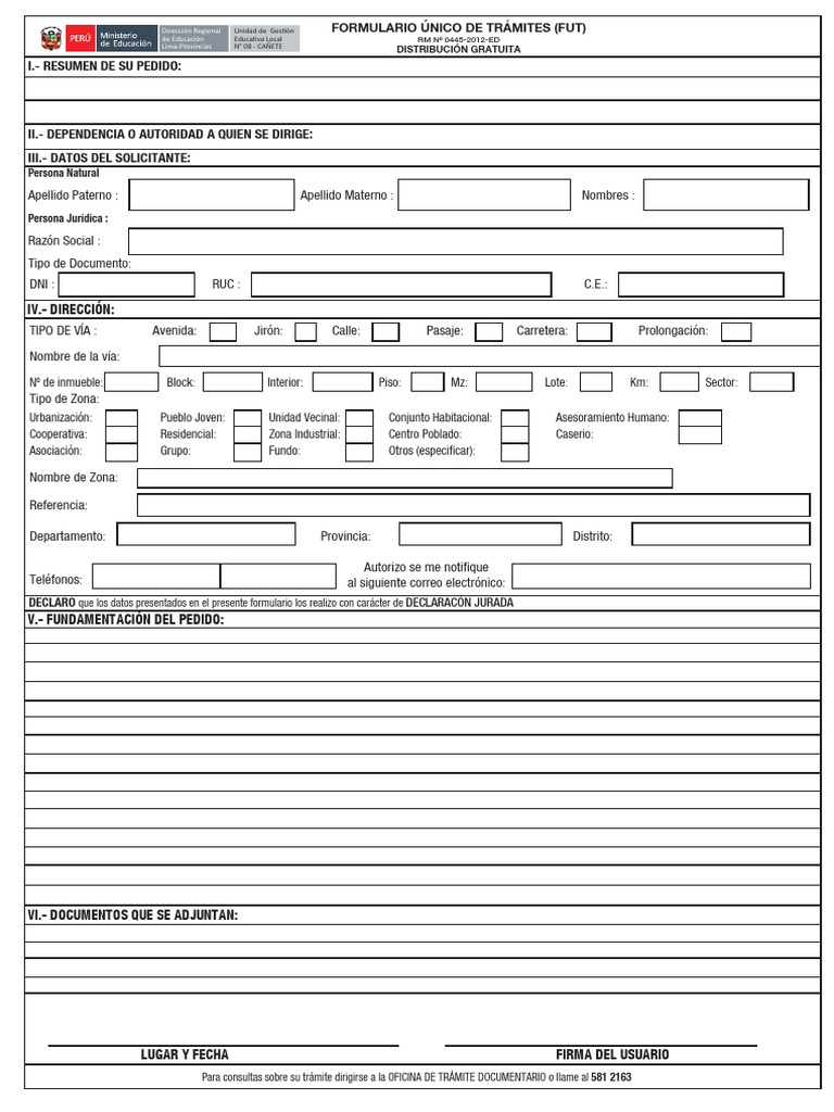 Fut - UGEL 08 PDF | PDF