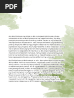 Isang Awit para Sa Pamilya | PDF