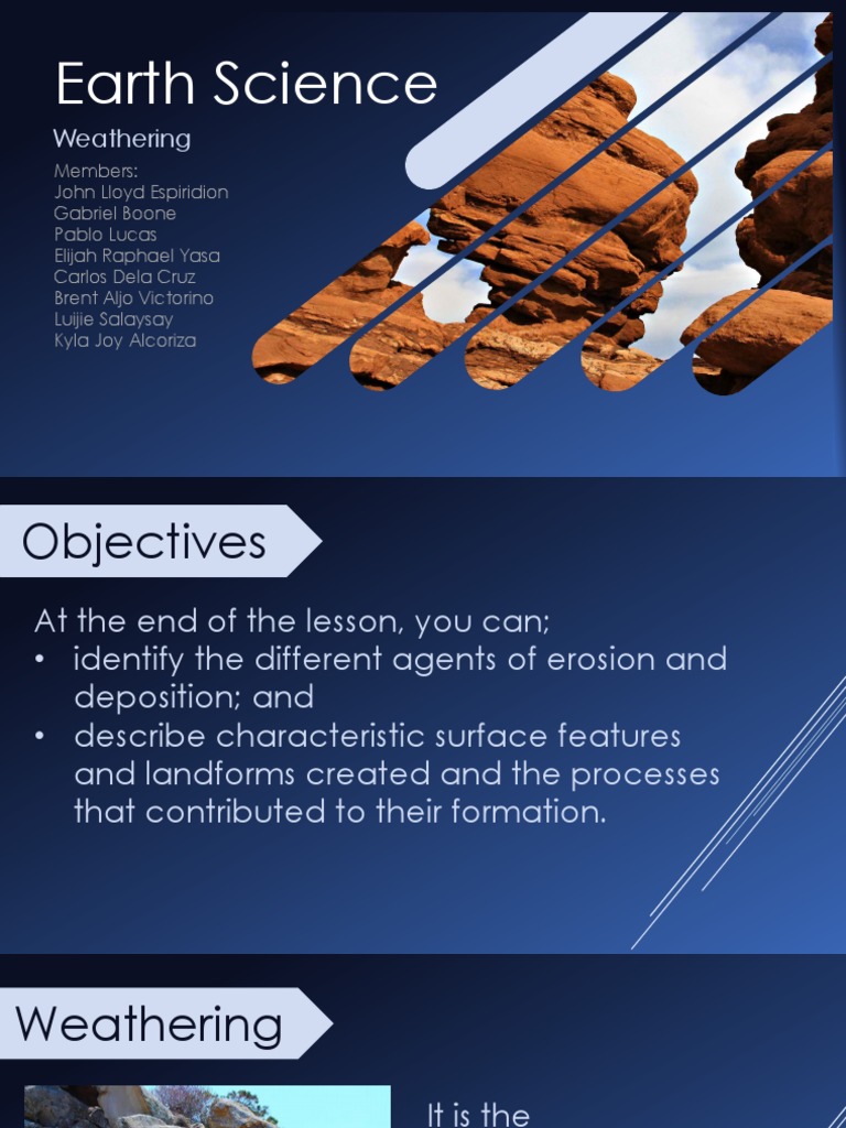 Agents of Weathering and Erosion: A Comprehensive Look at the Processes ...