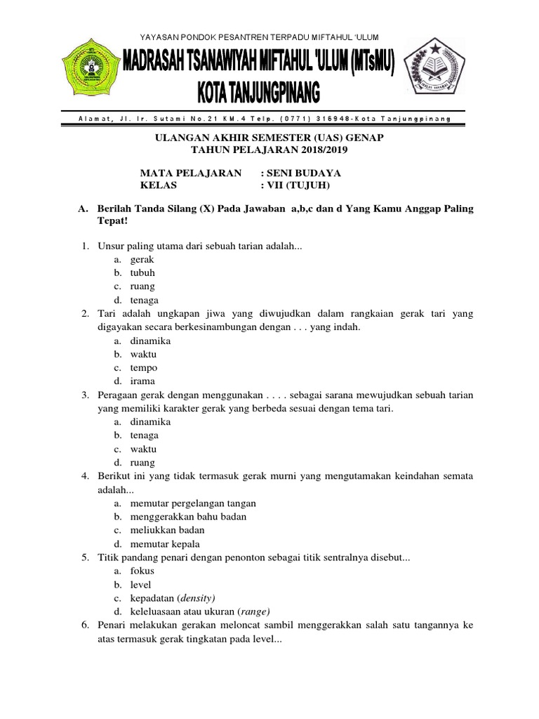 Soal SBD Vii | PDF