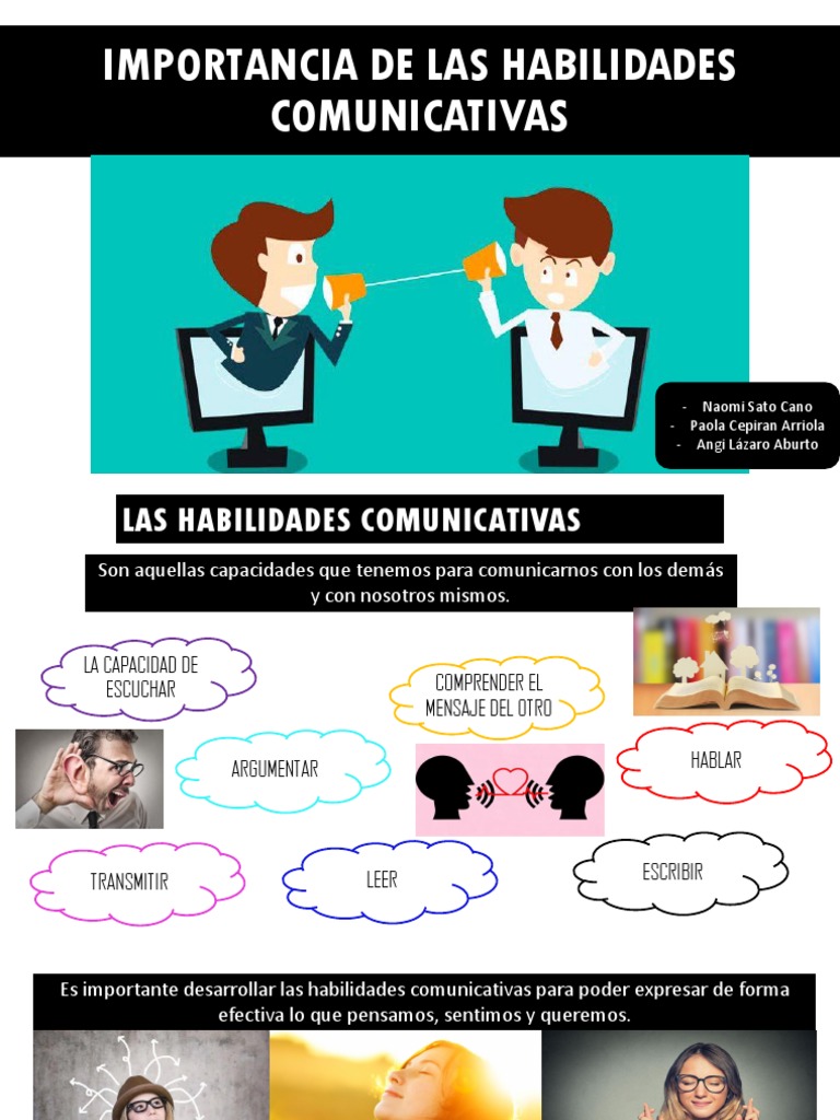 Importancia de Las Habilidades Comunicativas | PDF