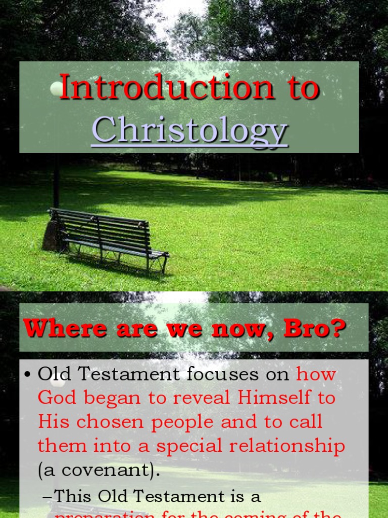 Introduction To Christology | PDF | Christology | Logos (Christianity)