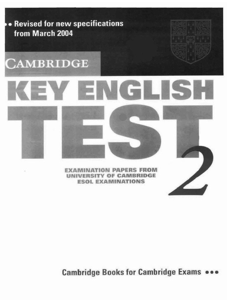 Key English Test 2 - Giasuvina - Com.vn PDF | PDF