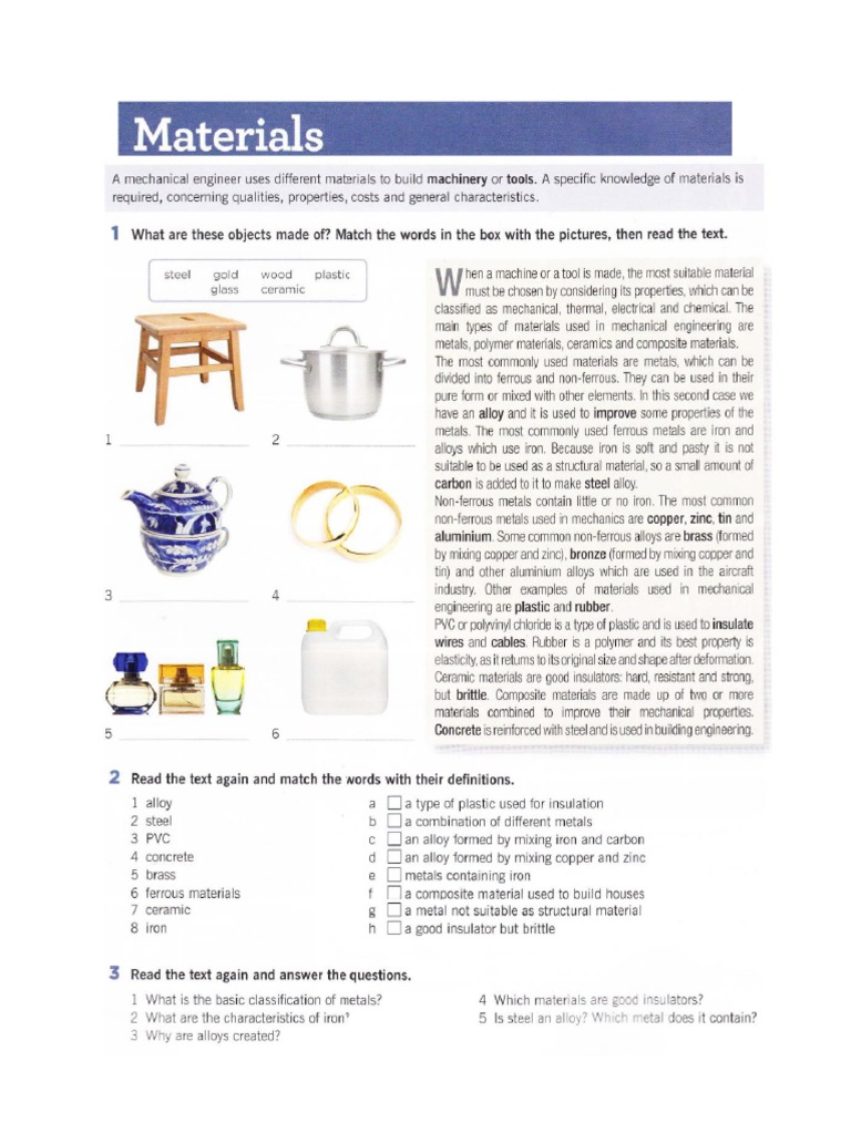Materials Pdf
