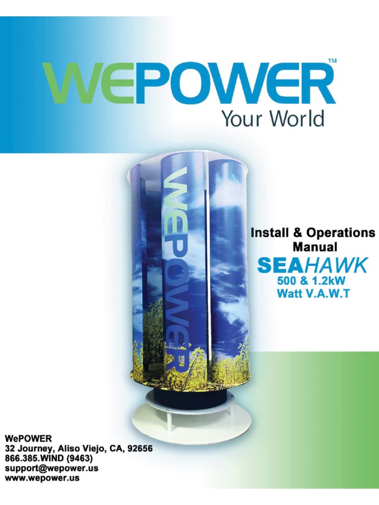 WePower - Install - Operation - & - Manual - Guide-V.1 PDF | PDF