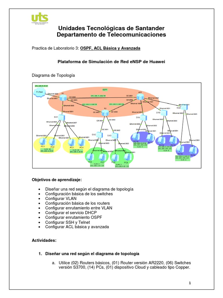 Practica de REDES TCP/IP | PDF | Enrutador (Computación) | Conmutador de red