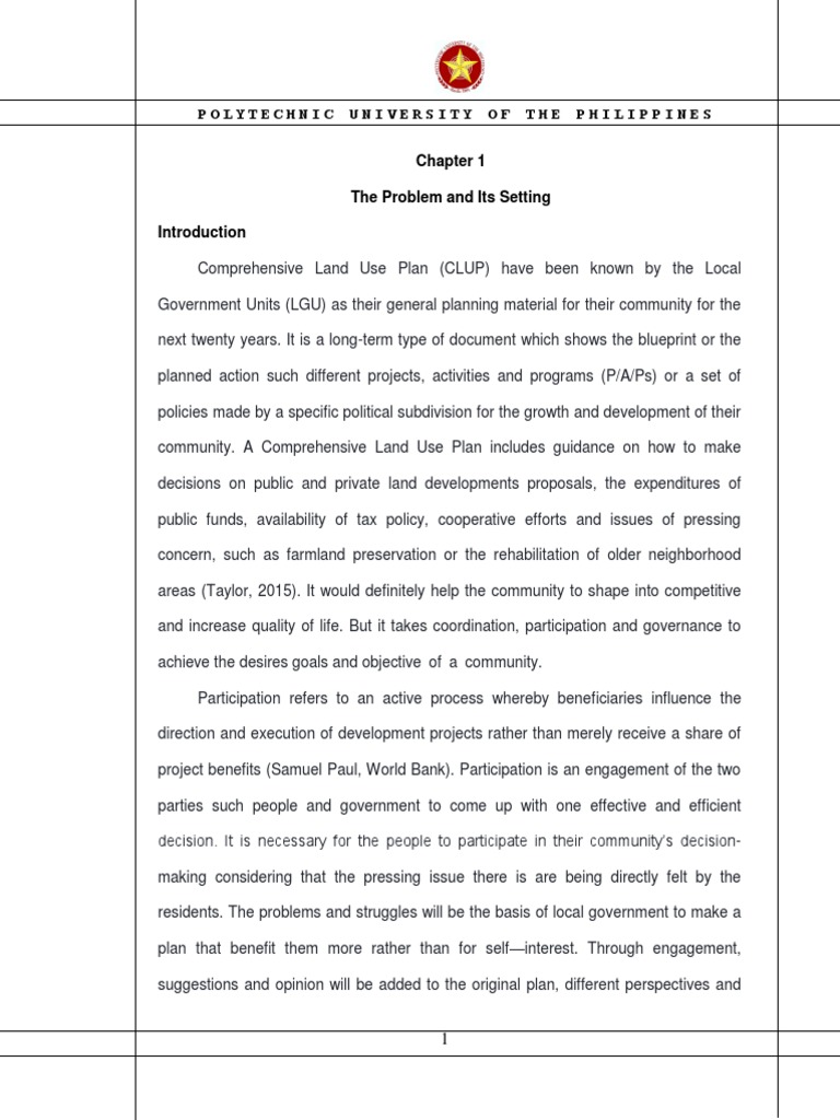 CHAPTER 1-3 Asdfghj | PDF | Governance | Agriculture