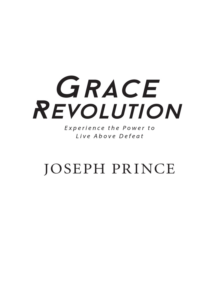 Grace Revolution | PDF | Grace In Christianity | Divine Grace