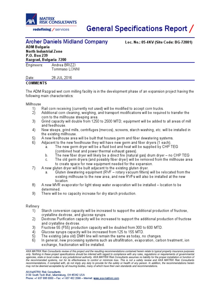 Specifications Report - Highlighted | PDF | Fire Sprinkler System | Safety
