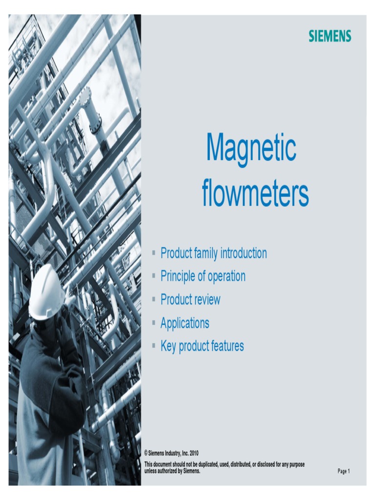 02 Flow Magmeters | PDF | Electromagnetic Induction | Flow Measurement
