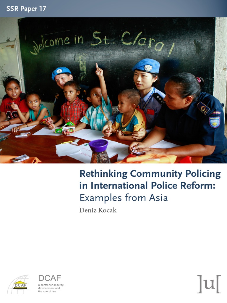 Rethinking Community Policing in International Police Reform | PDF ...