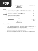 BA Part 1 English Poetry Notes | PDF | Classics