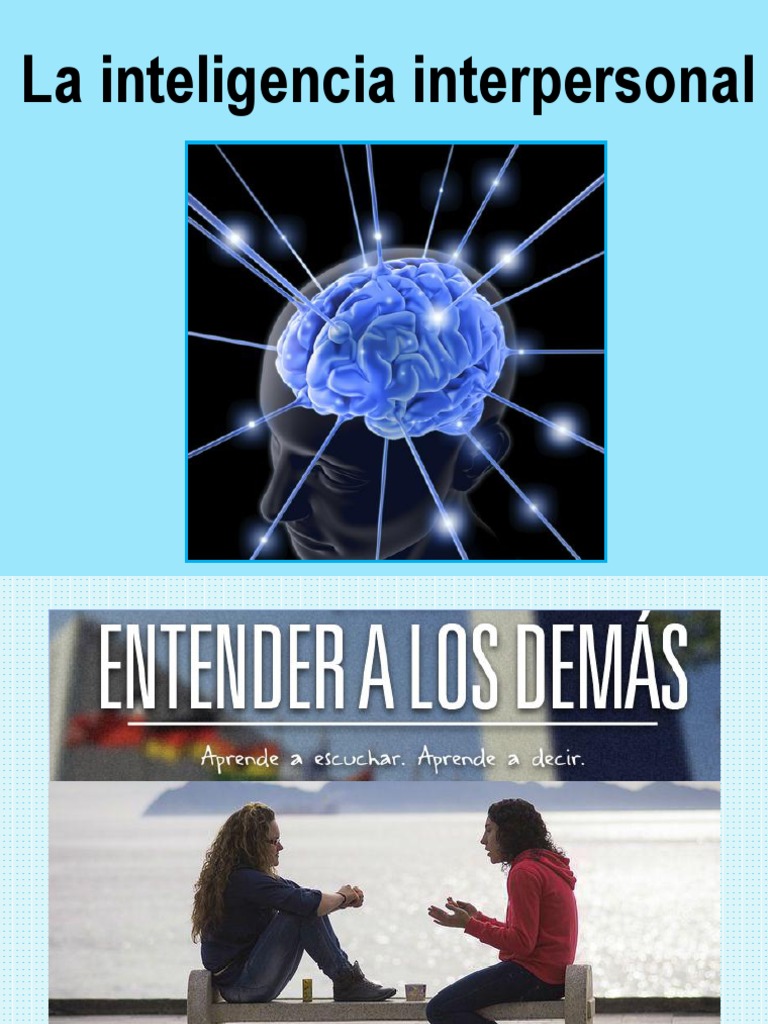 Inteligencia Interpersonal | PDF | Crecimiento personal y profesional
