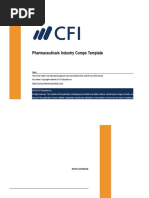 CFI 3 Statement Model Complete | PDF | Copyright | Financial Statement