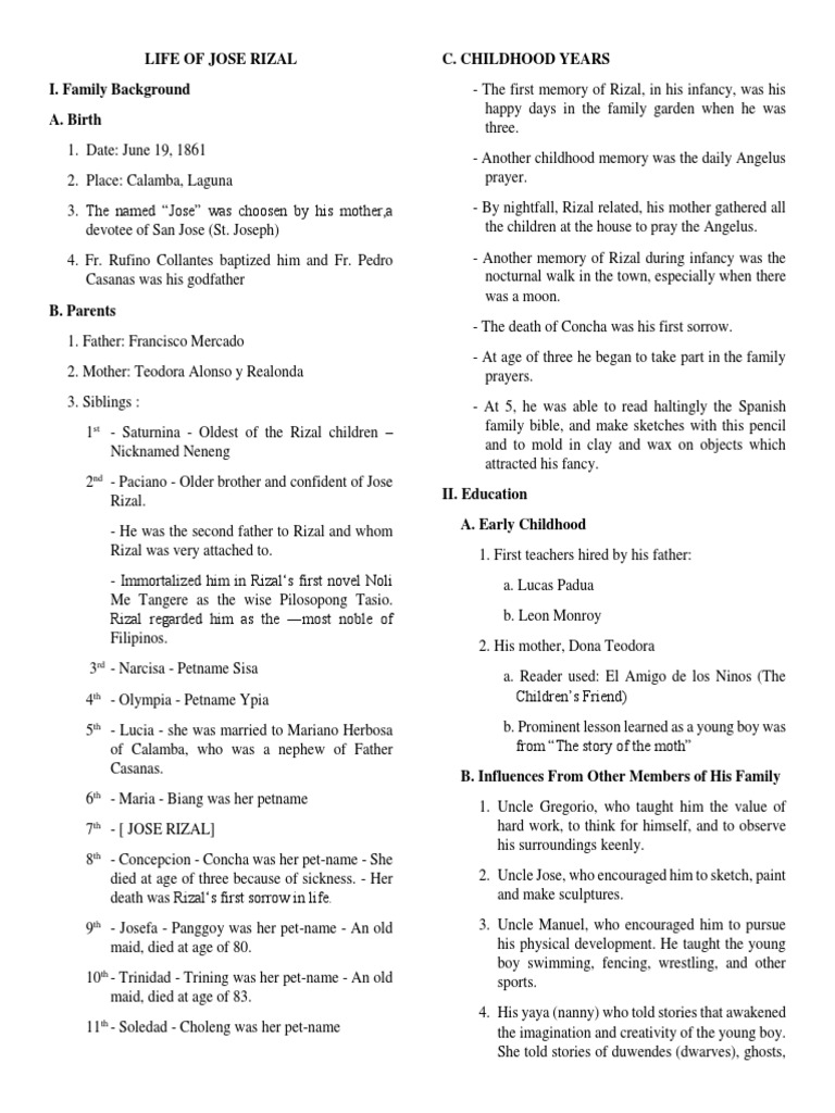 Life of Jose Rizal | PDF | Freemasonry | Philippines