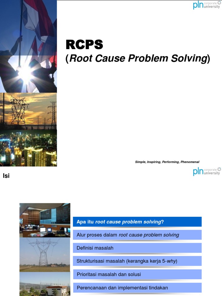 RCPS (Root Cause Problem Solving) PDF | PDF | Karier & Perkembangan