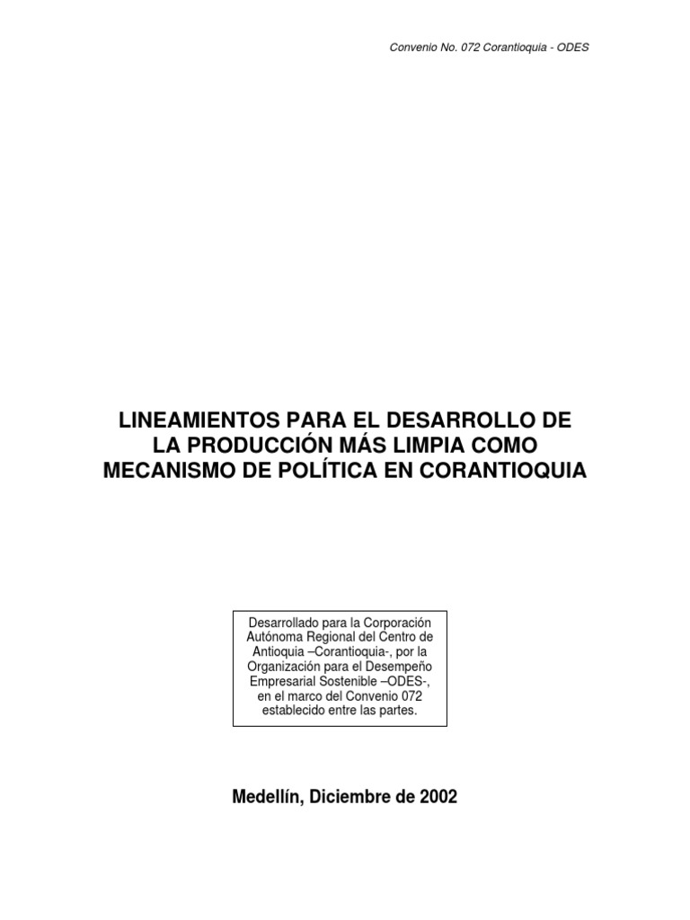 Lineamientos de PML | PDF | Desarrollo sostenible | Residuos