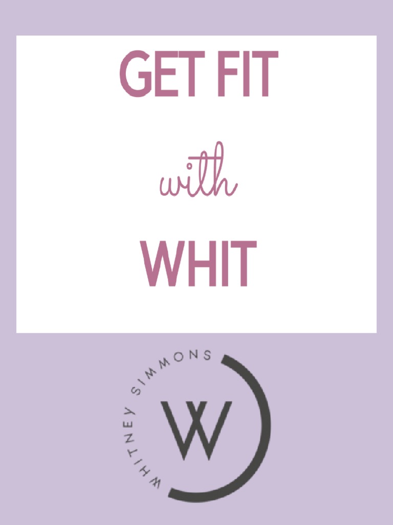 Whitney Simmons' Workout Guide | PDF | High Intensity Interval Training ...