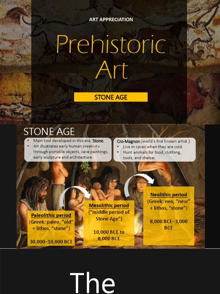 Prehistoric Art | PDF | Stone Age | Paleolithic