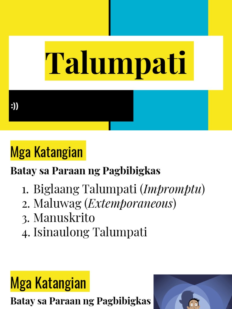 Talumpati | PDF
